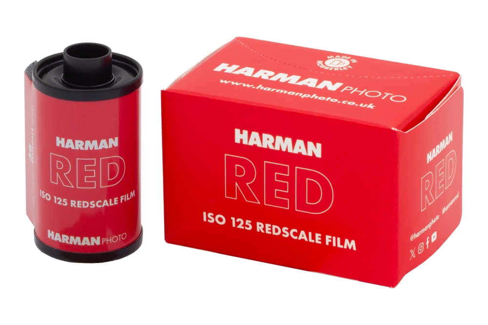 Harman Red 125 36 Exposure 35mm C41 Redscale Film skearsphoto.com
