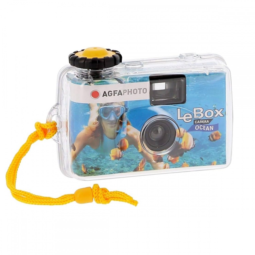 AgfaPhoto LeBox Ocean - Underwater Single Use Camera 27 Exposures ...