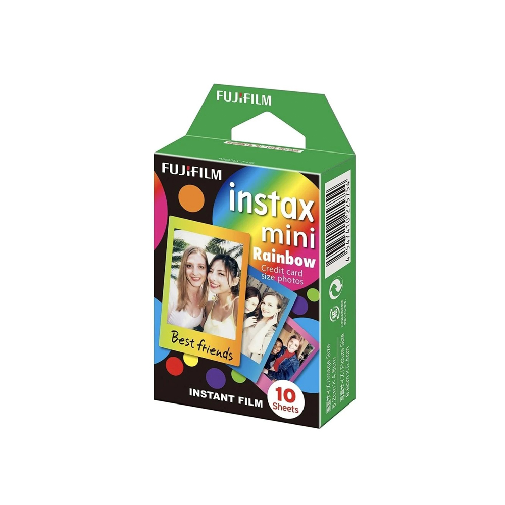 Fujifilm Instax Mini 'Rainbow' Colour Film - 10 Shots skearsphoto.com